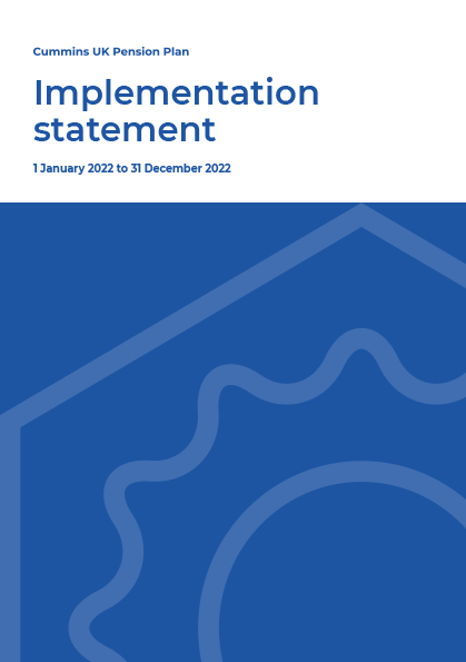 Implementation statement